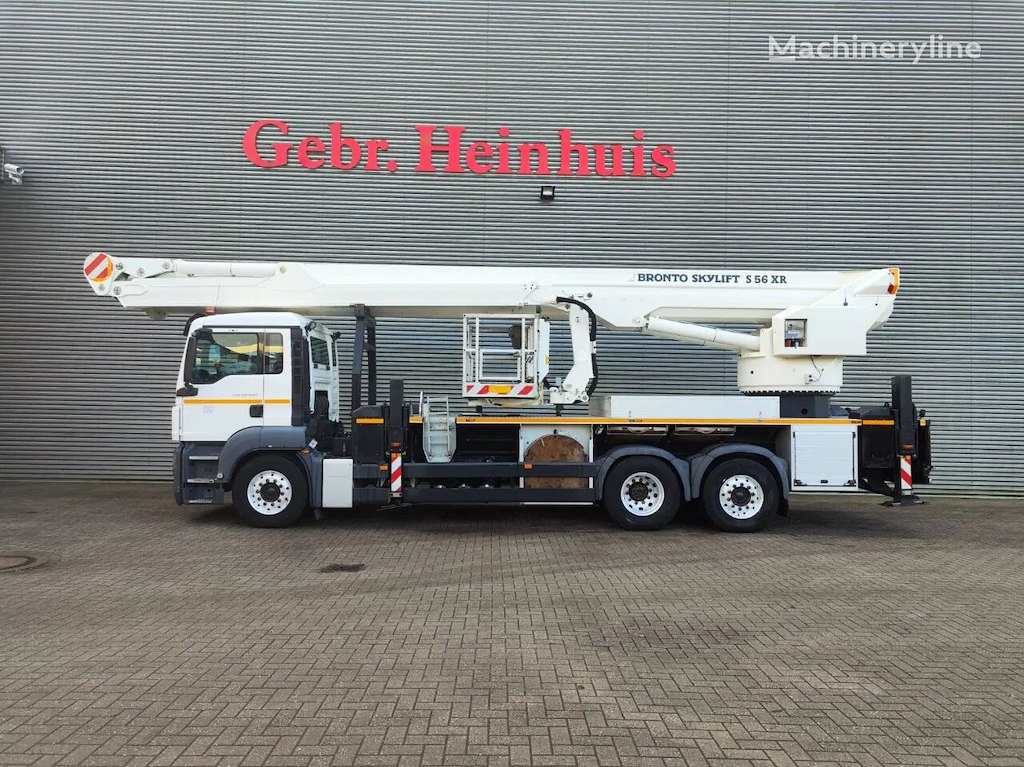 MAN TGS 26.400 6x2 Bronto Skylift S56XR auto dizalica s korpom