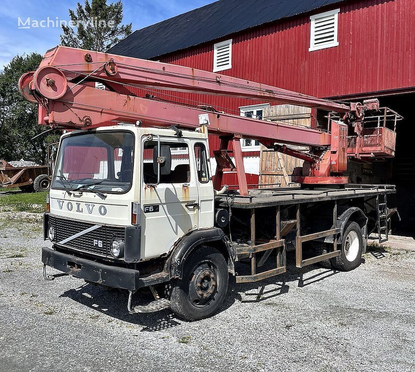 Volvo F 612 *ONLY 17tkm!! *REACH 18m *PTO auto dizalica s korpom