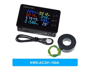 Digitalni Display KWS-AC301 Voltmeter Ampermetar merač potrosnje elektricne energije Cena Srbija