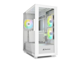 SHARKOON Rebel C60 RGB case white