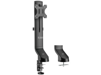 ACT CONNECTIVITY AC8321 Single Monitor Arm Office Quick Height Adjustment 10-32" black