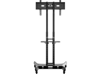 MULTIBRACKETS 7350073732319 M Public Floorstand Basic 150 shelf and kameratartóval black