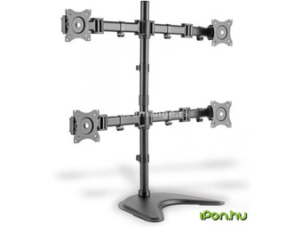 DIGITUS DA-90364 Universal Quad Monitor mount stand/clamp option