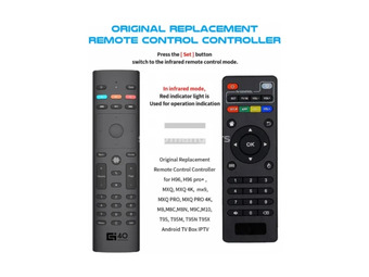 GMB-G40S AIR MOUSE Remote control for TV/PC, With Gyroscope smart google Google Assistant