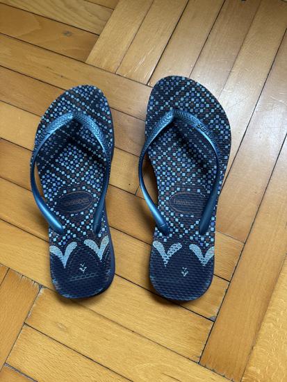 Japanke Havaians plave slim