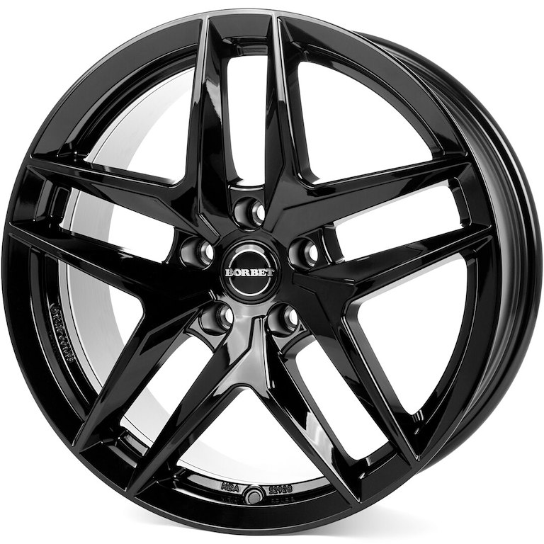 BORBETZ BLACK GLOSSY 18x7.5-5/112