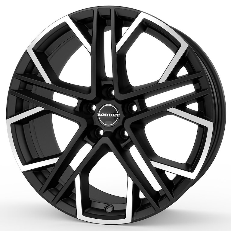 BORBETXV BLACK POLISHED MATT 19x9.5-5/112