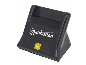 MANHATTAN USB smart card reader Manhattan 102025, samostojeći