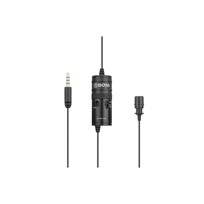 Boya BY-M1 Pro lavalier mikrofon
Boya BY-M1 Pro lavalier mikrofon