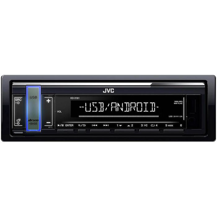 JVC KD-X161 auto radio