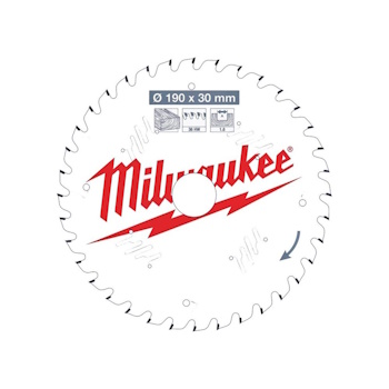 Milwaukee list testere za drvo 190x30mm 36T 4932471301