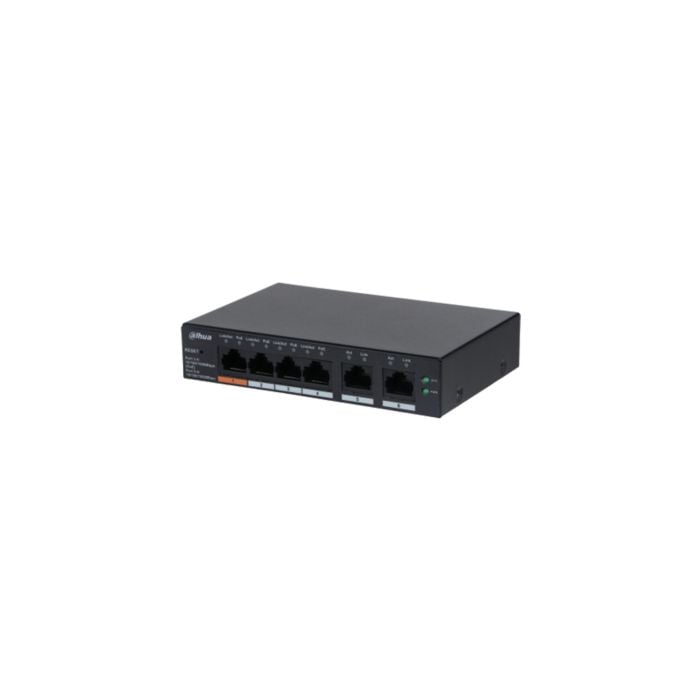 Dahua CS4006-4GT-60 4-portni (4+2) PoE switch
Dahua CS4006-4GT-60 4-portni (4+2) PoE switch
