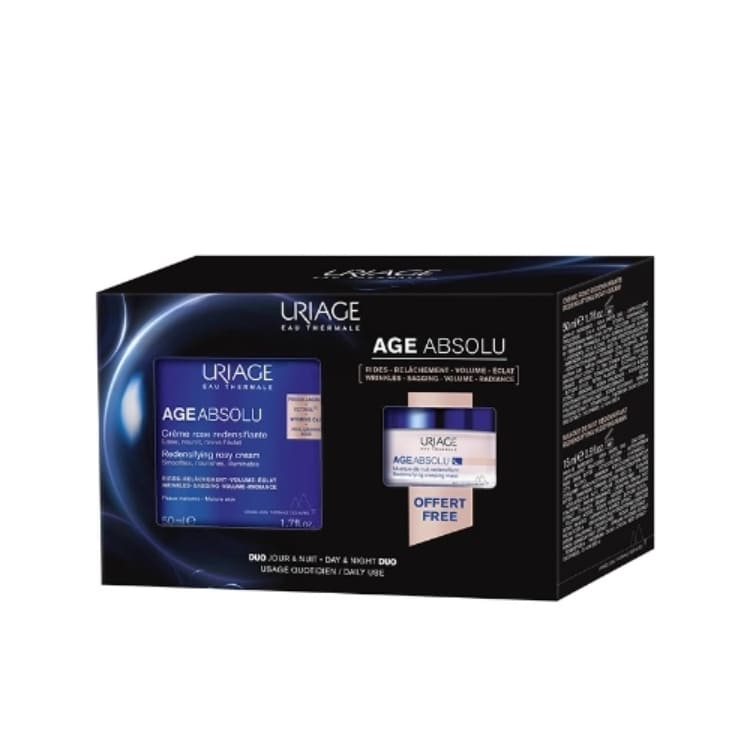 Uriage set - Age Absolu krema 50ml + noćna maska 15ml