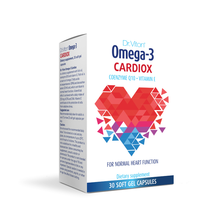 Dr. Viton Omega-3 Cardiox 30 kapsula