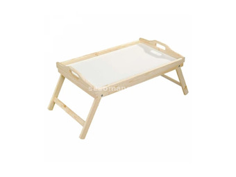 KESPER KSP69014 POSLUŽAVNIK ZA SERVIRANJE SA SKLOPIVIM NOGAMA 50X35X23CM BOR