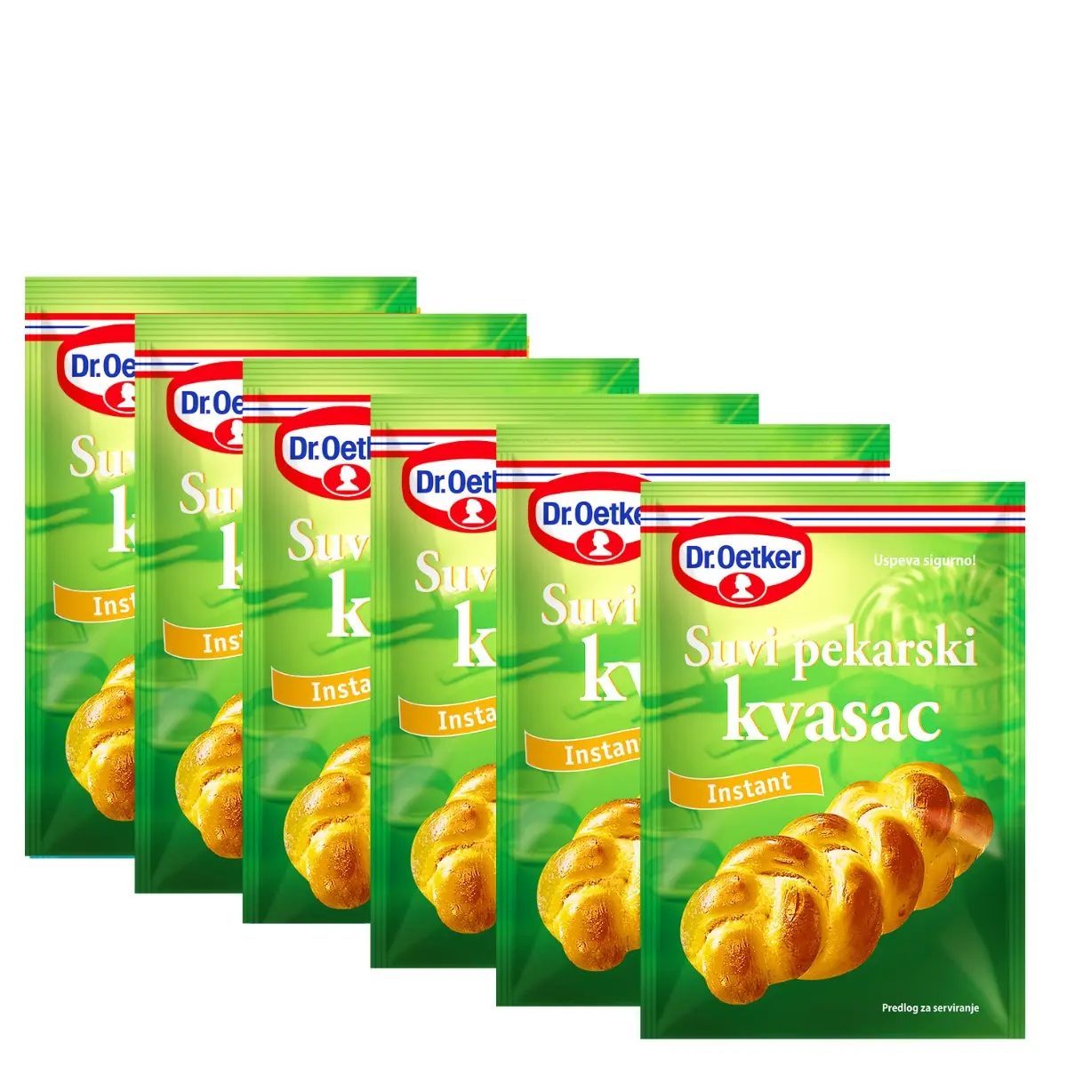 DR. OETKER Suvi pekarski kvasac, 7g, 6 komada