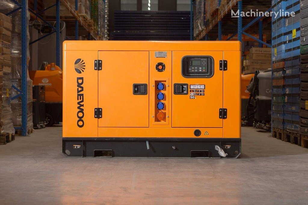 Prodaje se Daewoo DAGFS-15 diesel generator na aukciji