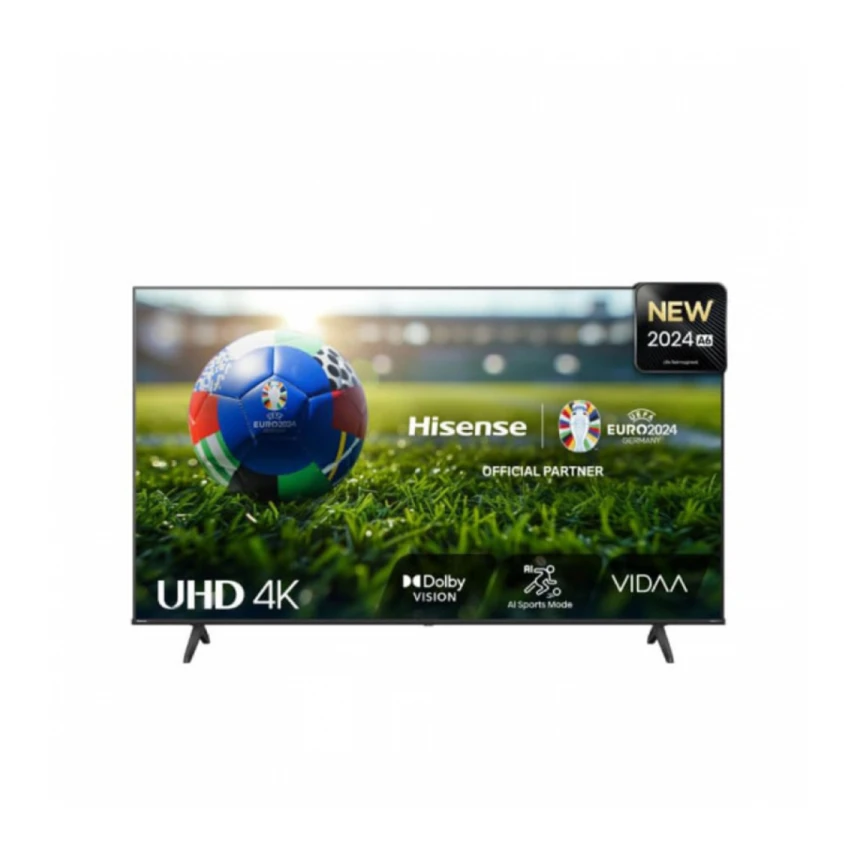 Televizor Hisense H43A6N Smart, LED, 4K UHD, 43"(109cm), DVB-T/T2/C/S/S2