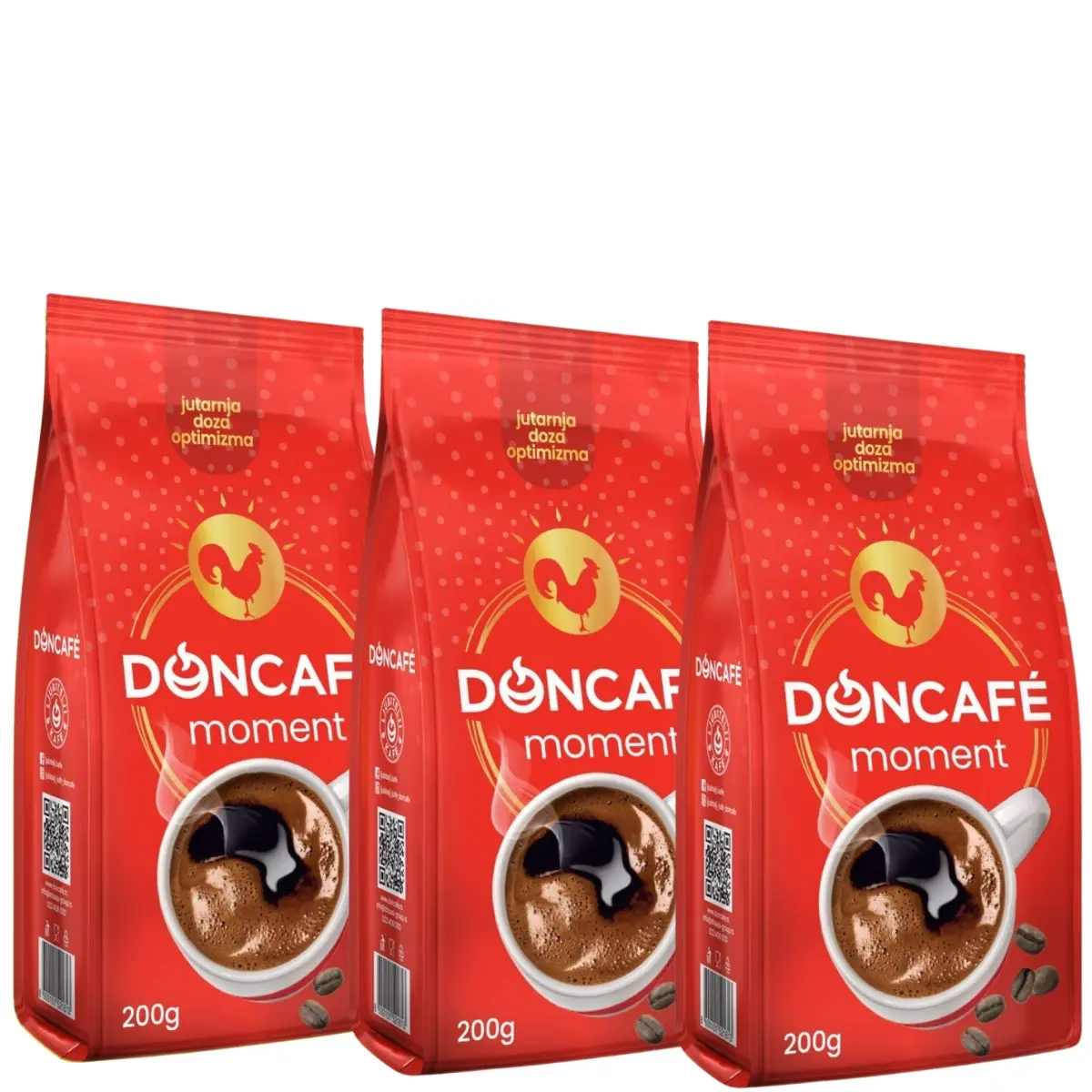 DONCAFE Moment kafa, 200g, 3 komada