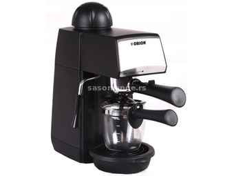 ORION OCM 2018 B espresso Coffee maker milk foamer 800 W black