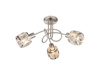 Spot svetiljka Sheen 3XE14 230V Satin Nickel D38 Elmark 955SHEEN31/SN