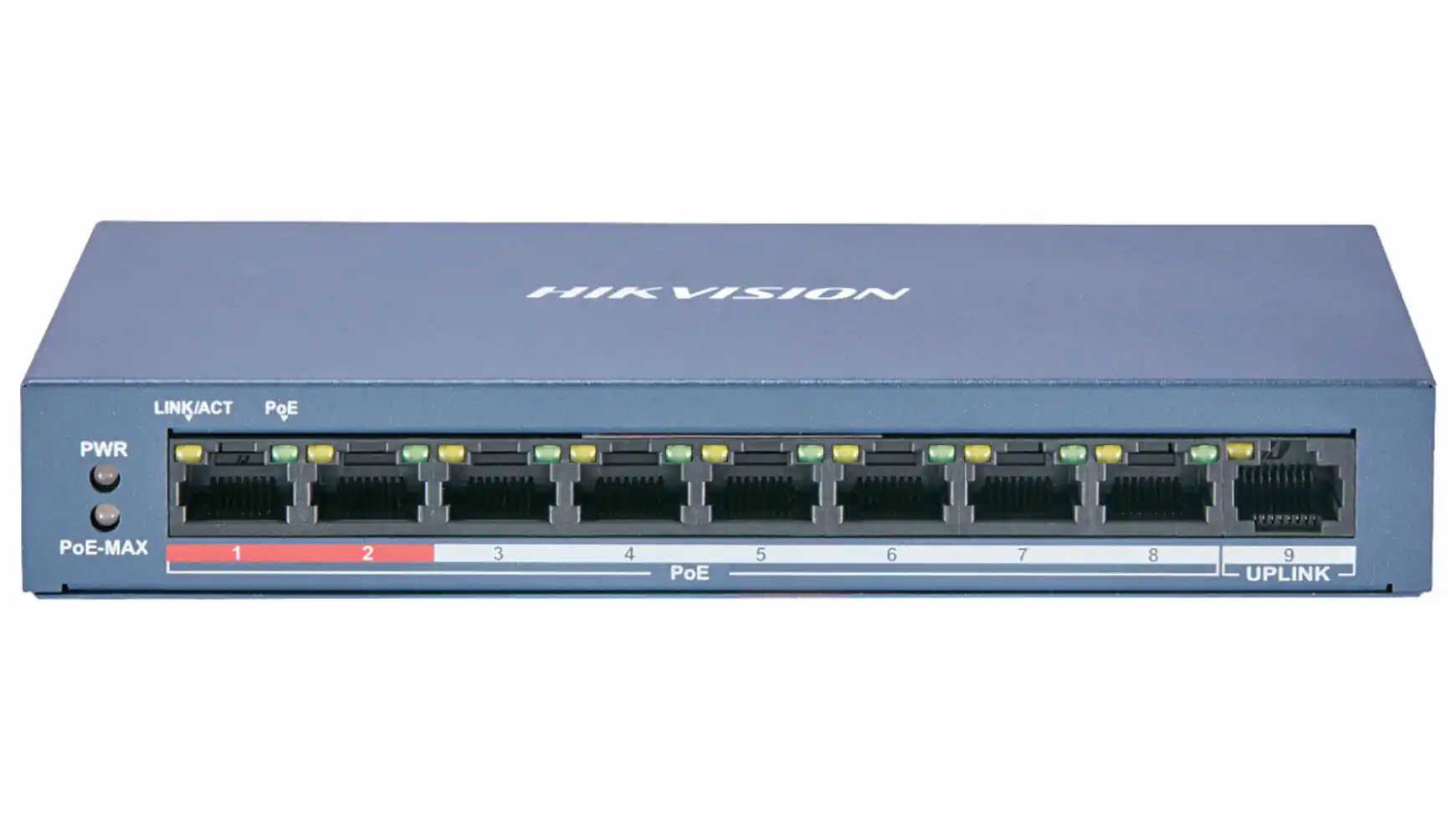 Poe Switch HikVision DS-3E0109P-E/M 8-portni