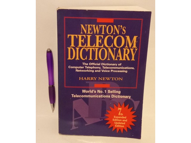 NEWTON`S TELECOM DICTIONARY - HARRY NEWTON