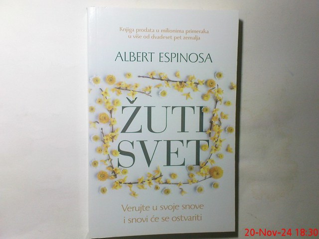 ALBERT ESPINOSA  -  ZUTI SVET