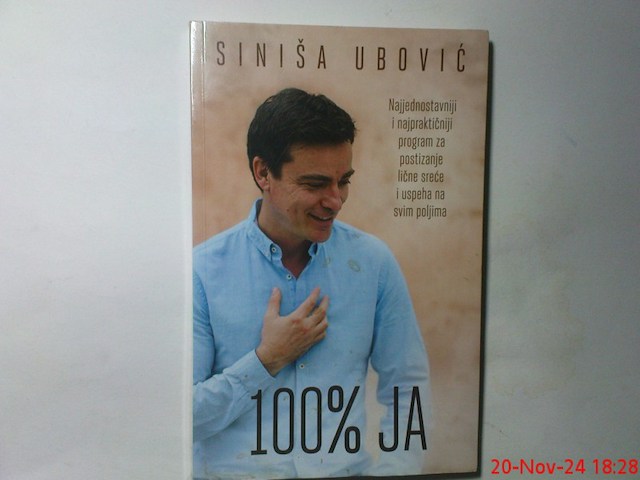 SINISA UBOVIC  -  100 %  JA