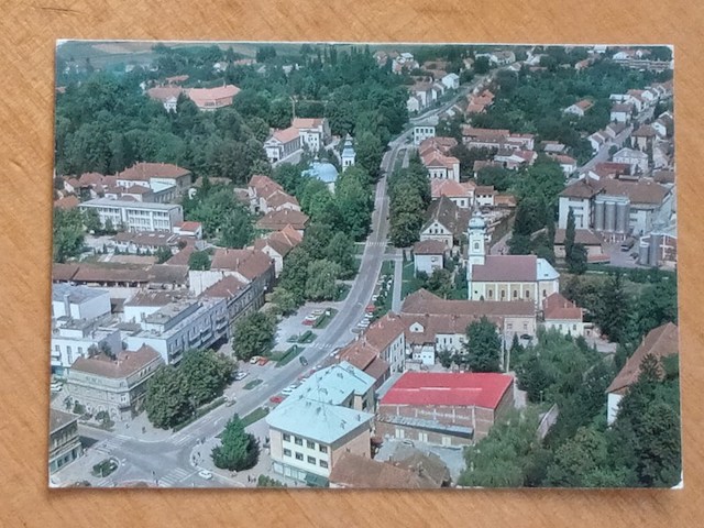 Daruvar - Centar Grada - Hrvatska - Putovala 1986.g