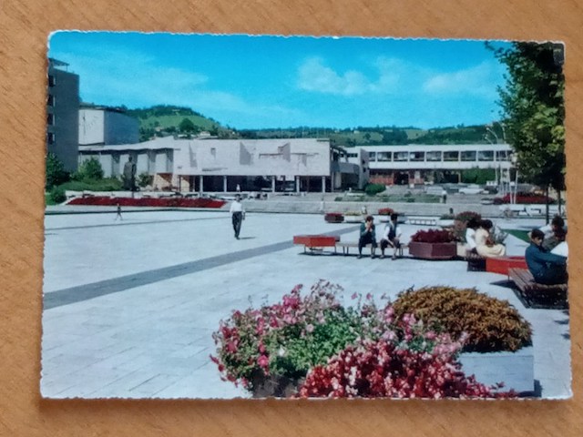 Titovo Užice - Trg Partizana - Putovala 1966.g -