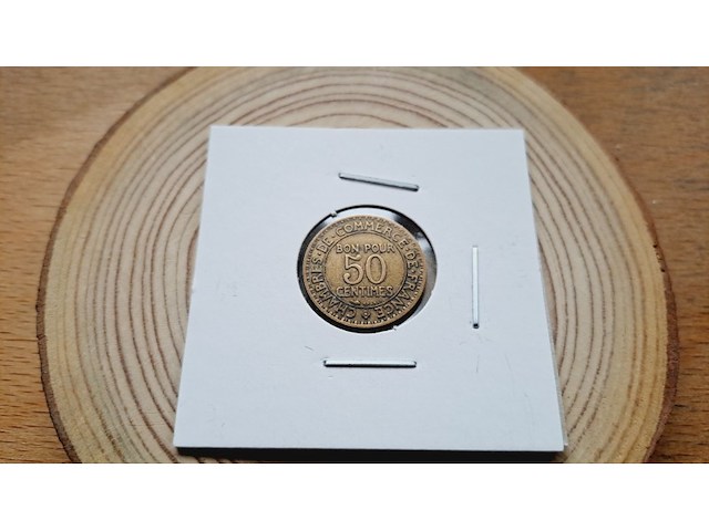 FRANCUSKA 50 CENTIMES 1923 GODINA