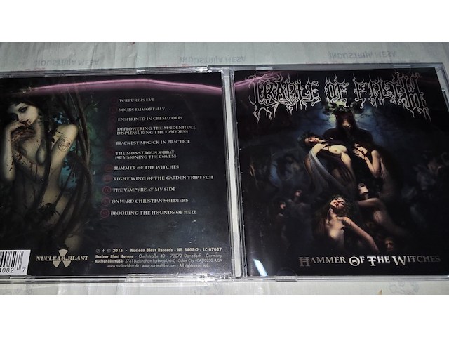 Cradle of Filth - Hammer of the witches, ORIGINAL