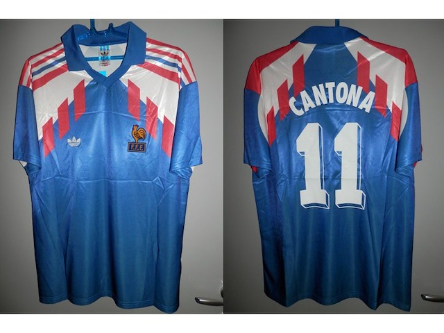 Francuska dres 1988-90 Eric Cantona 11 France