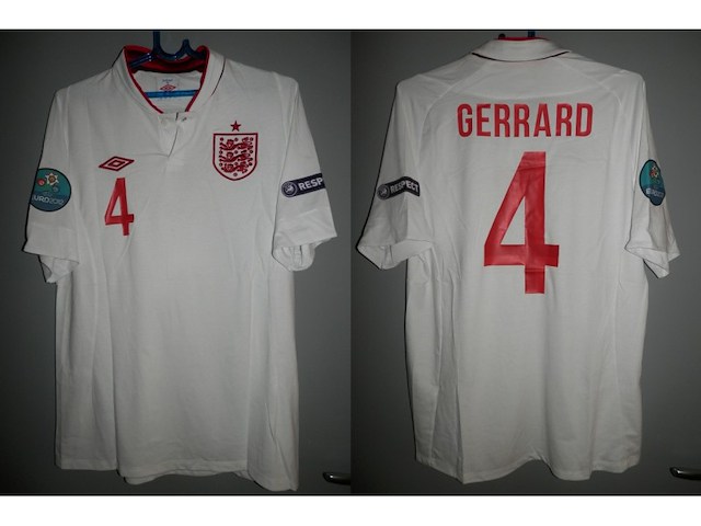 Engleska dres (EURO 2012) Steven Gerrard 4 England