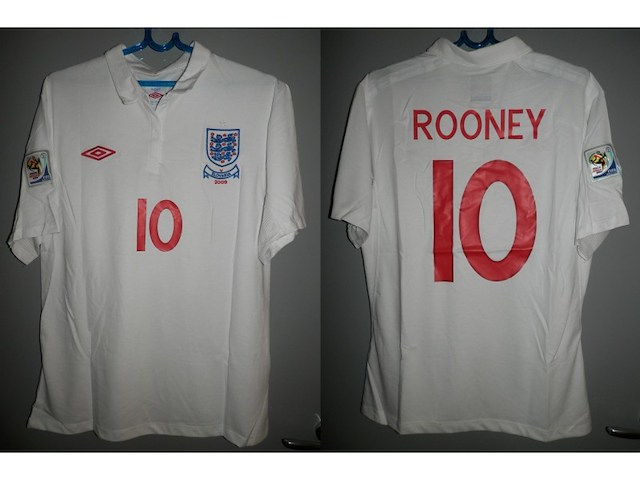 Engleska dres (World Cup 2010) Wayne Rooney 10 England