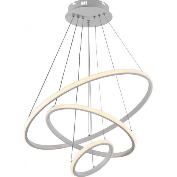 Led visilica CCT 78W 3000K-6000K bela sa daljinskim