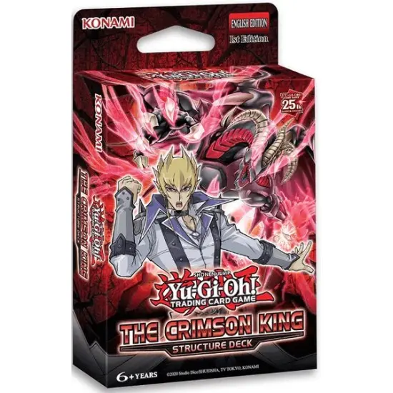 KONAMI Karte Yu Gi Oh - Structure deck - The crimson king - Jack Atlas