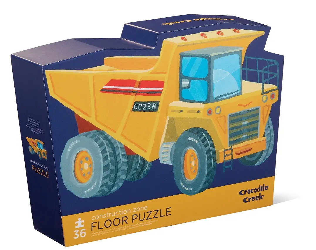 CROCODILE CREEK Maxi puzzle Građevinska vozila