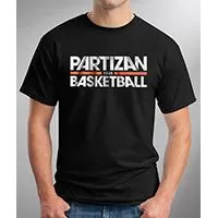 Partizan 1945 Basketball Majica L Crna
