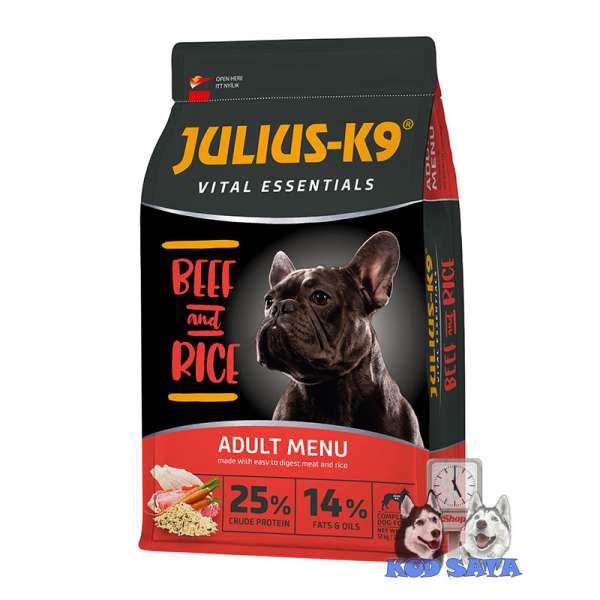 Julius K9 Hrana Za Pse, Govedina i Pirinač 12kg