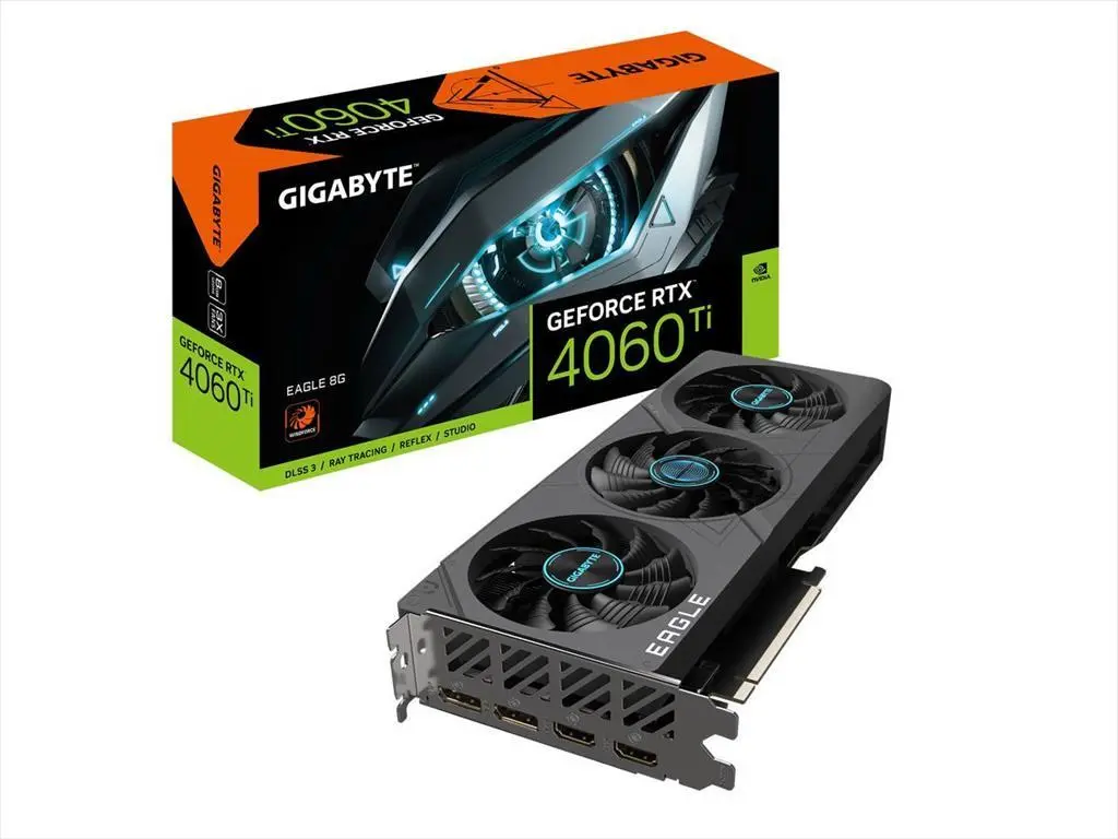 GIGABITE grafička kartica Vga rtk 4060 ti eagle 8gb gddr6, 2kdp, 2khdmi, gv-n406teagle-8gd