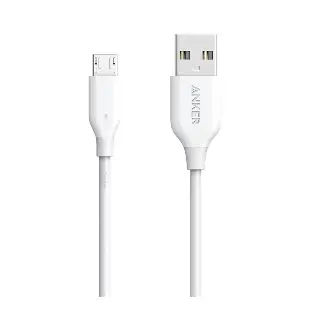 Anker Power Line A8132H21 Kabl Micro USB, 0.9m, Beli