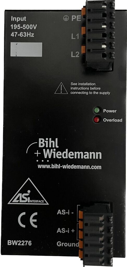 Bihl+Wiedemann ASi 8 A jedinica za napajanje za industrijske opreme