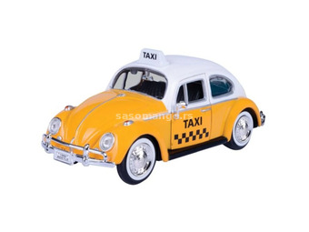 Metalni auto 1:24 VOLKSWAGEN BEETLE Taxi