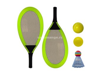 PERTINI Set za tenis i badminton zeleni