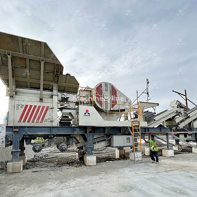 Novo Liming NK75J Mobile Jaw Crusher With Screen 350 T/H mobilna postrojenje za drobljenje