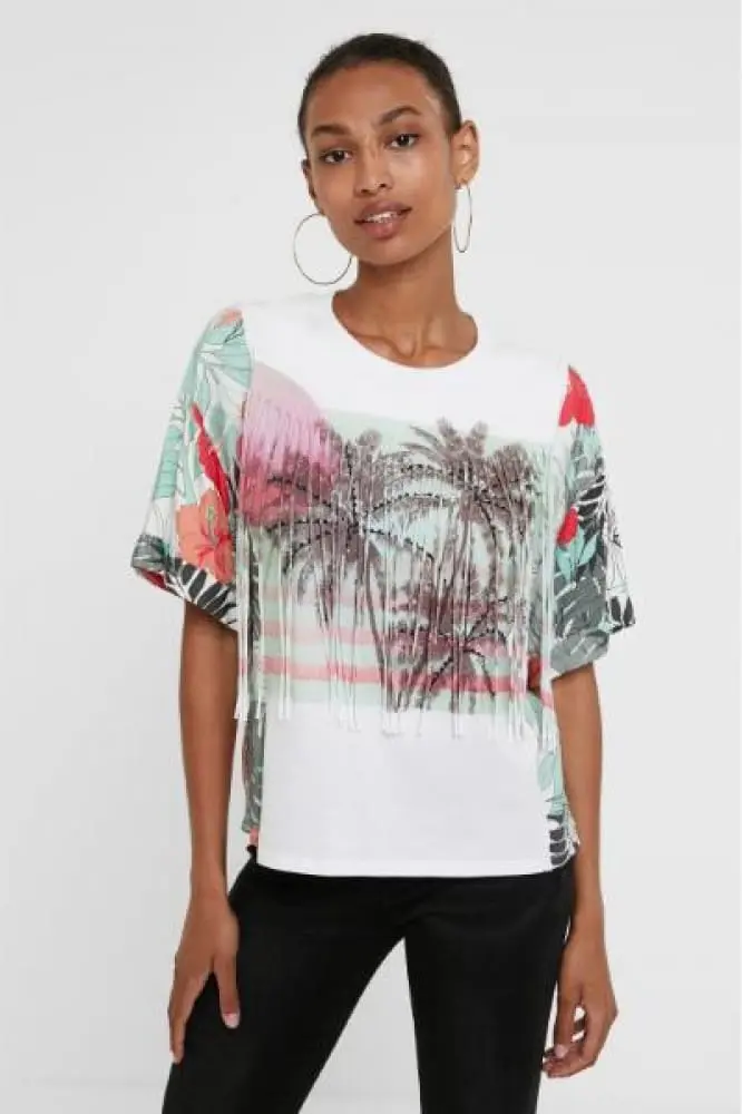 DESIGUAL Ženska bluza Honolulu, Šarena