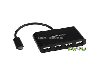 STARTECH 4-Port USB-C Hub - Mini Hub - USB-C to 4x USB-A - USB 2.0