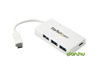 STARTECH 4-Port USB 3.0 Hub - USB-C to 1x USB-C and 3x USB-A white